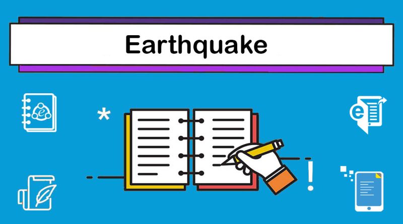 Paragraph : Earthquake | e Note Share